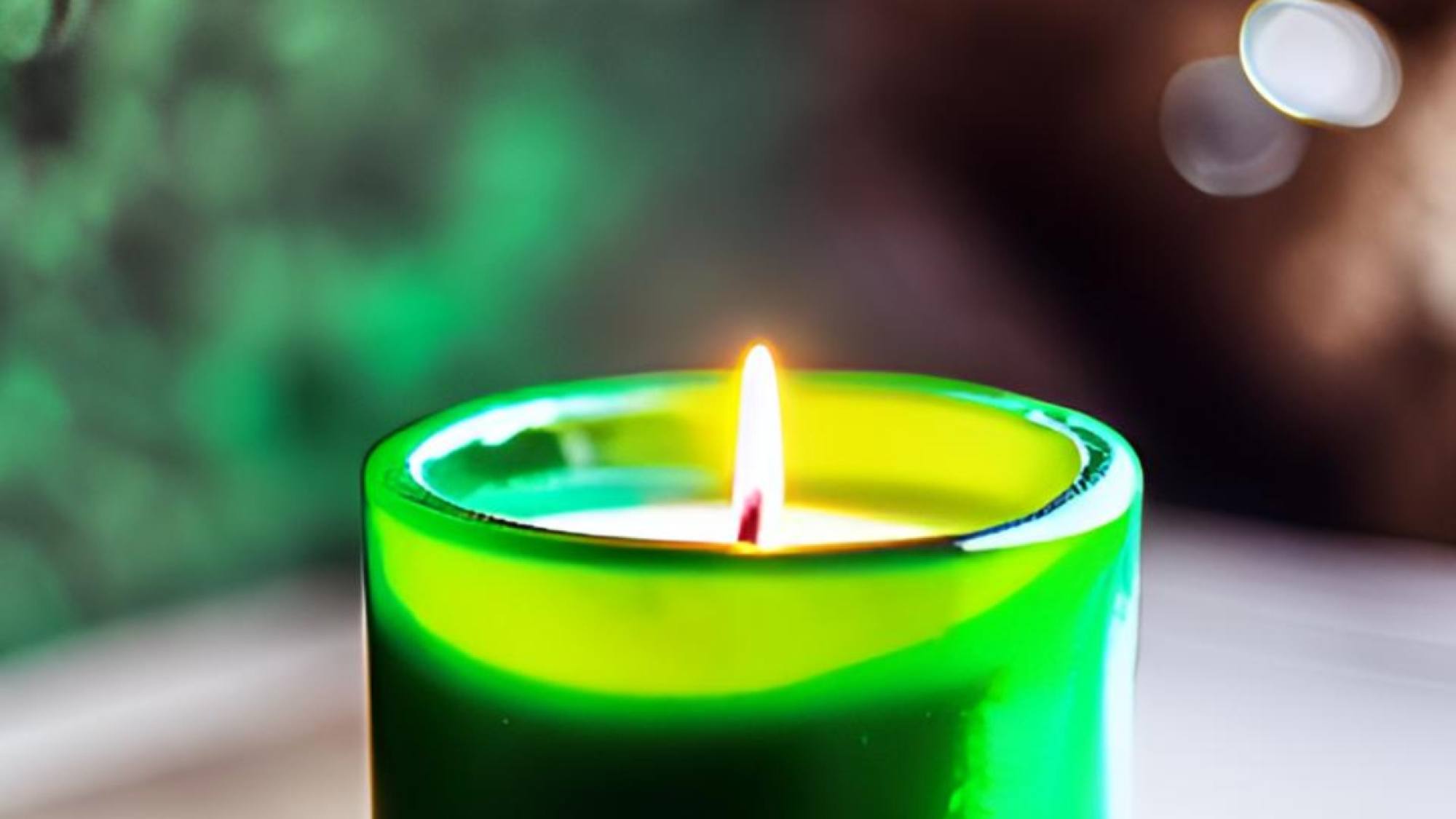 Velas verdes: ¿Para qué sirven y cómo se usan?